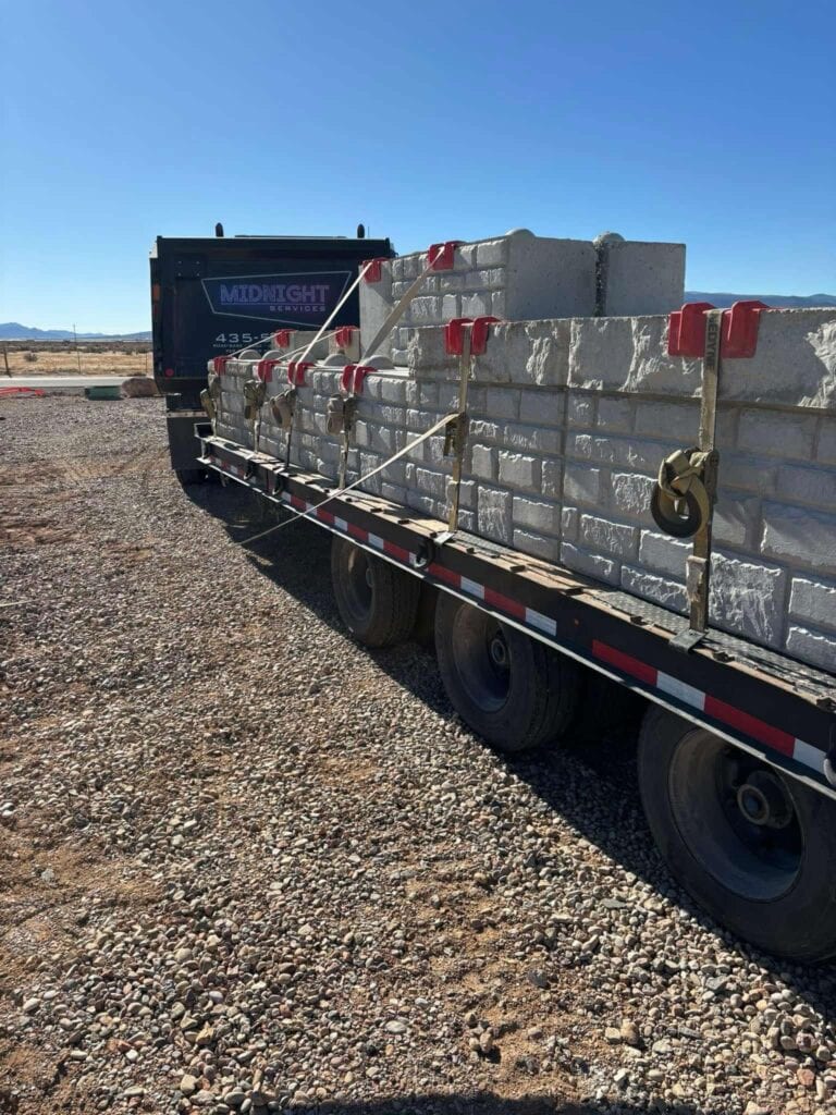 Heavy Equipment Hauling in Southern Utah | Midnight Services